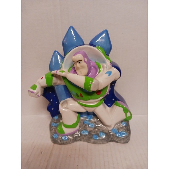 Enesco | Accents | Disney Pixar Enesco Buzz Lightyear Ceramic Piggy ...